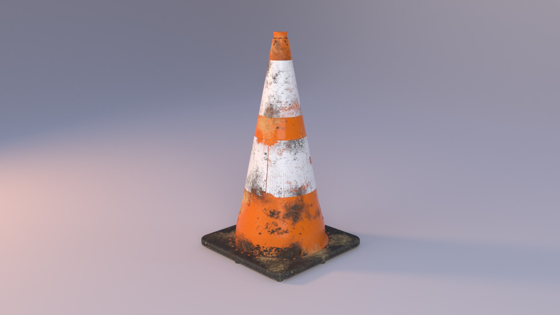 3D Street Cone - TurboSquid 1231010