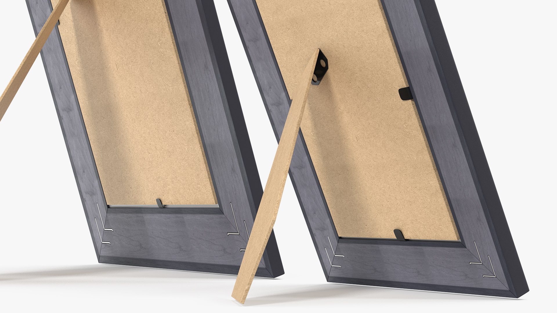 Plastic photo frames set 3D - TurboSquid 1619920