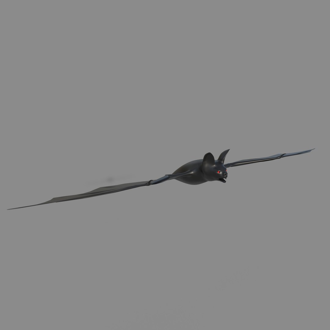 3D Vampire Bat Model - TurboSquid 2397677