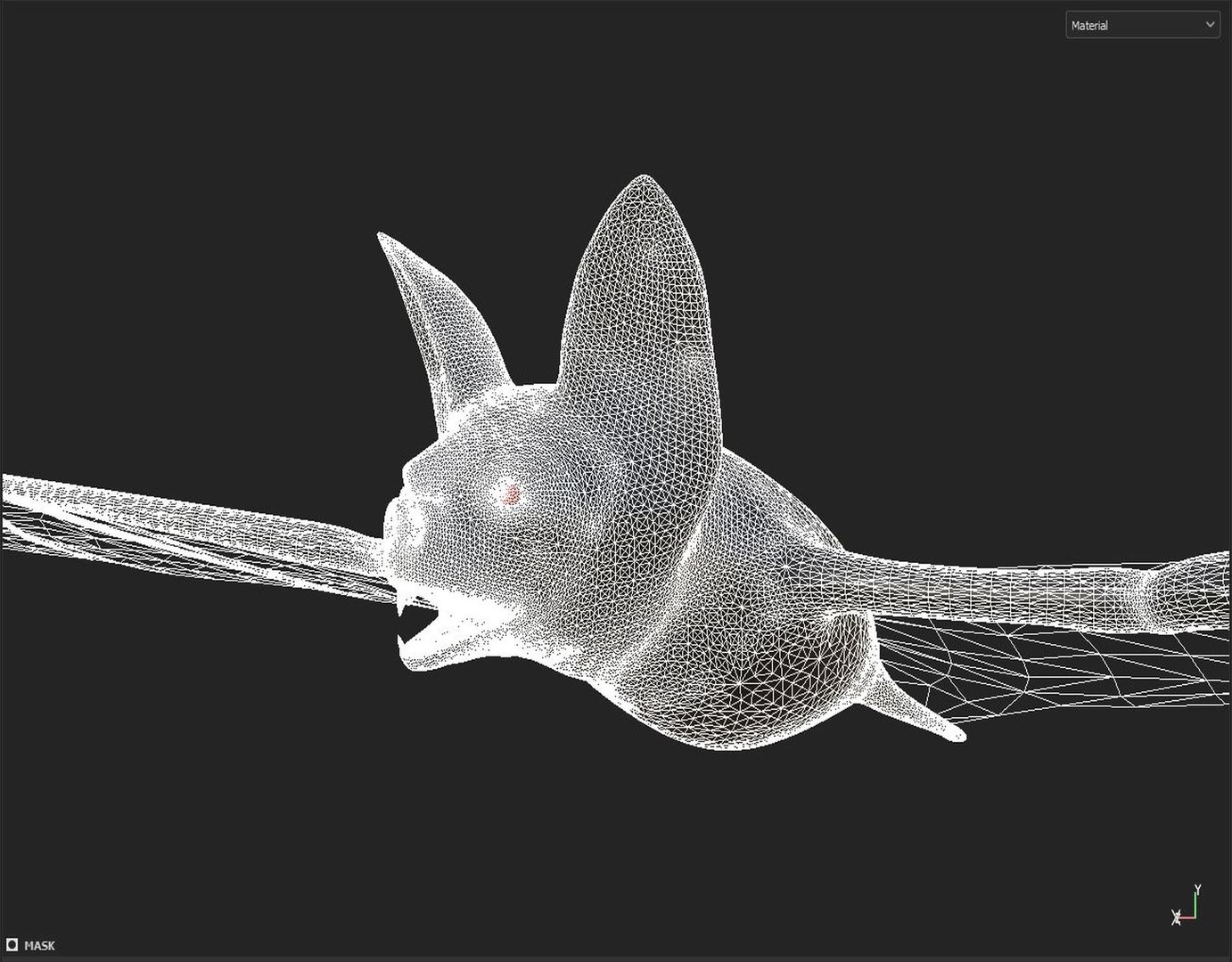 3D Vampire Bat Model - TurboSquid 2397677