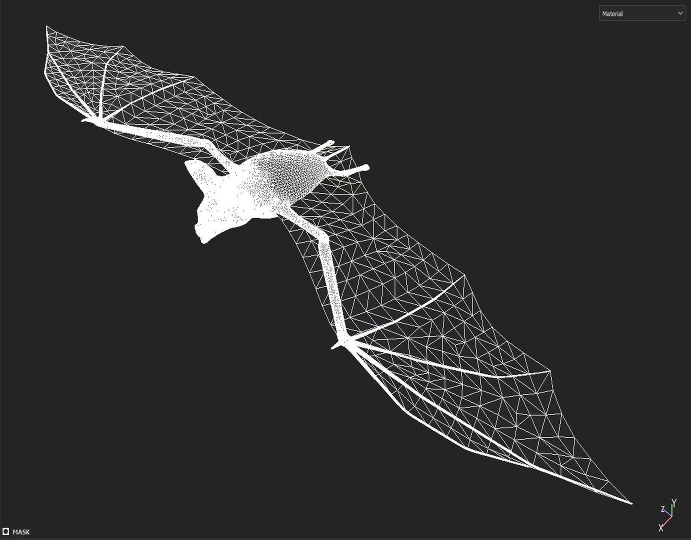 3D Vampire Bat Model - TurboSquid 2397677