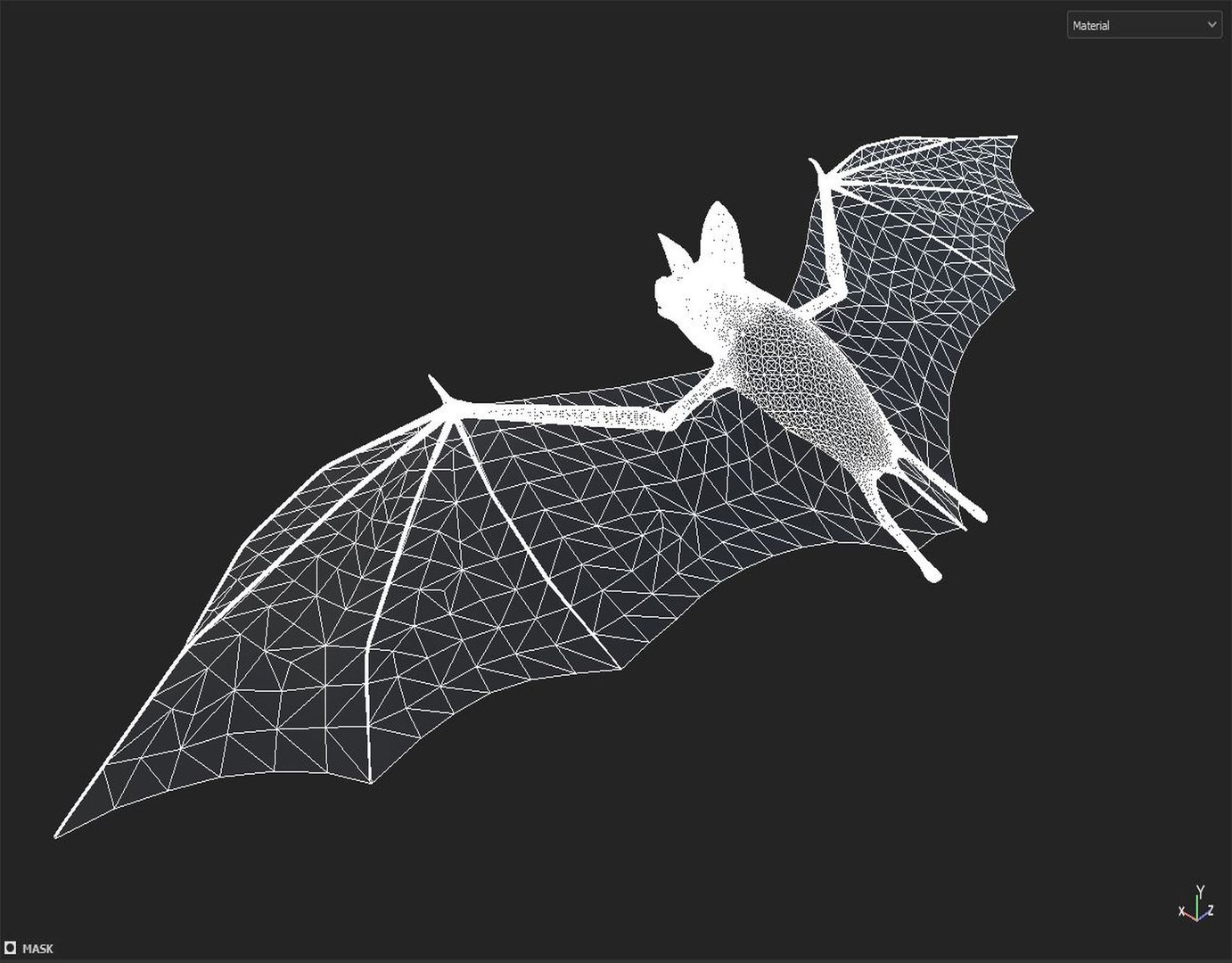 3D Vampire Bat Model - TurboSquid 2397677