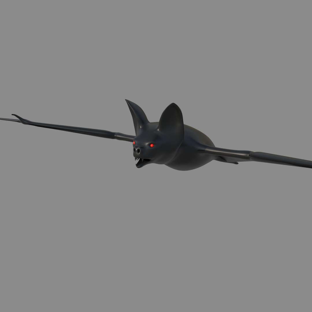 3D Vampire Bat Model - TurboSquid 2397677