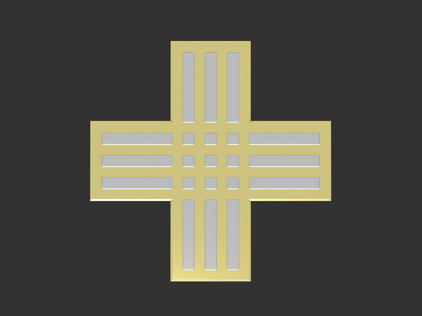 3D cross model - TurboSquid 1474738