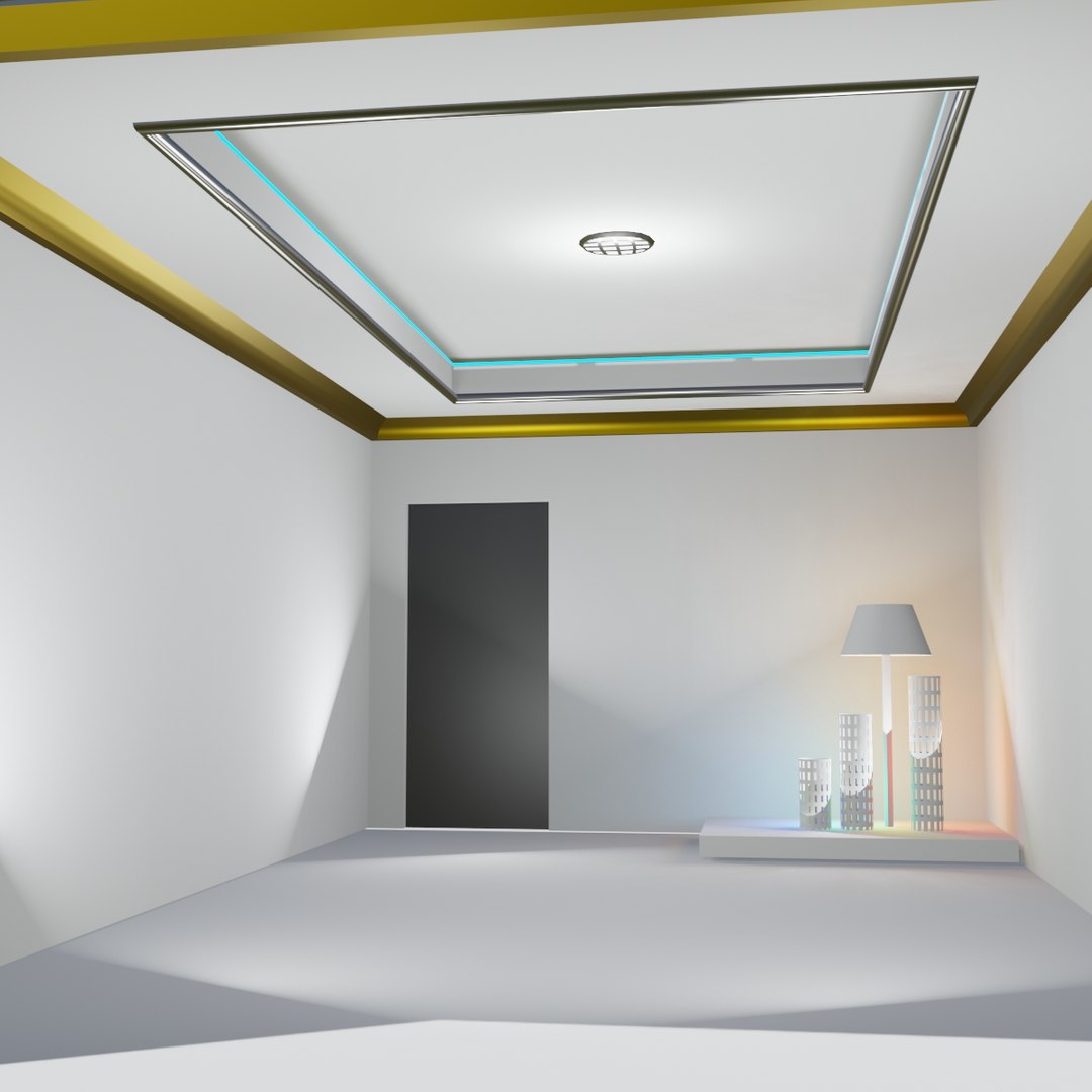 modelo 3d Drop ceiling interior Architecture design - TurboSquid 2052504