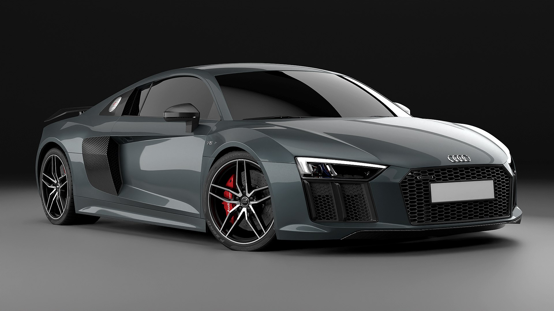 3D 2016 Audi R8 V10 Plus Model - TurboSquid 2167266