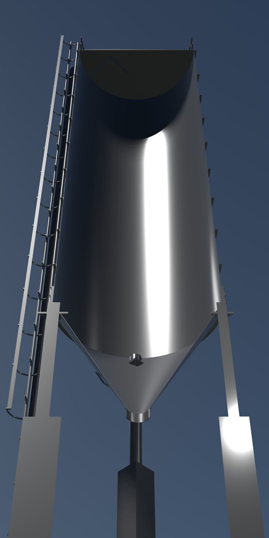 Silo In Draft Section Cut 3D Model - TurboSquid 2100268