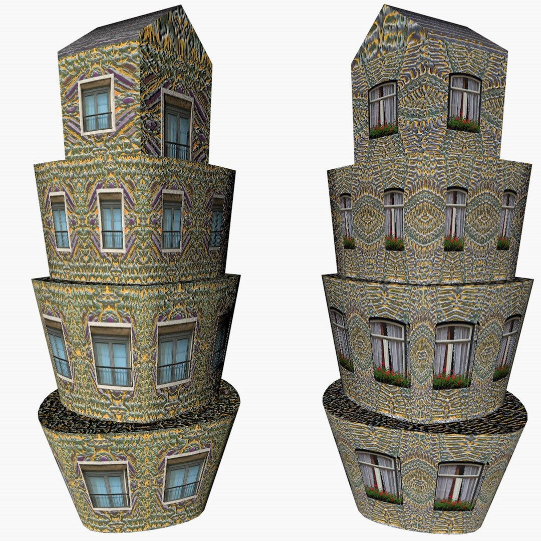 building structure 3d model