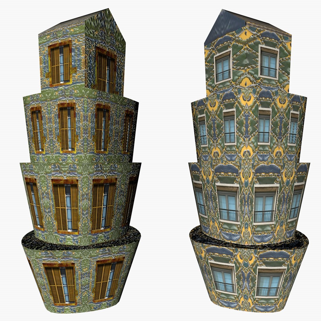 building structure 3d model