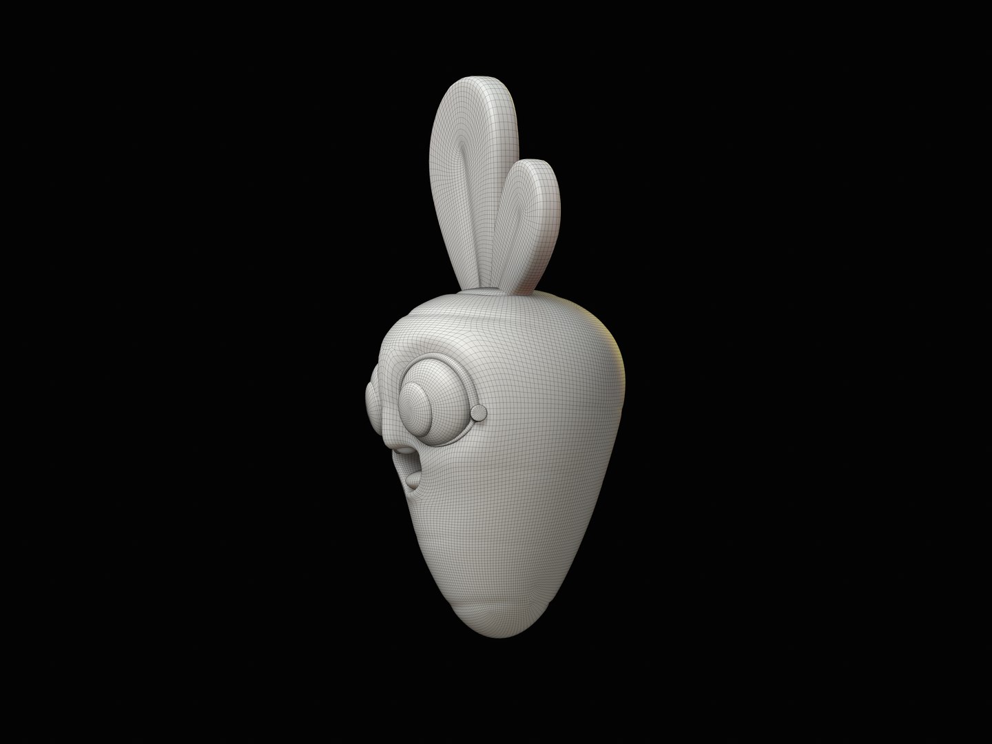 3D Baby Carrot Cartoon Kawaii Character - TurboSquid 2346804