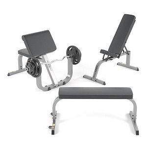 Body-solid set 3D - TurboSquid 1243694