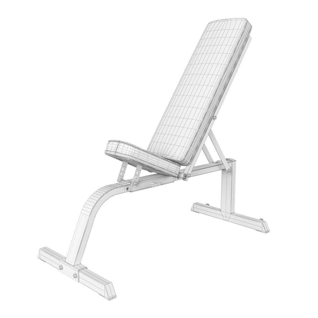 Bar Bench 3D - TurboSquid 1244928