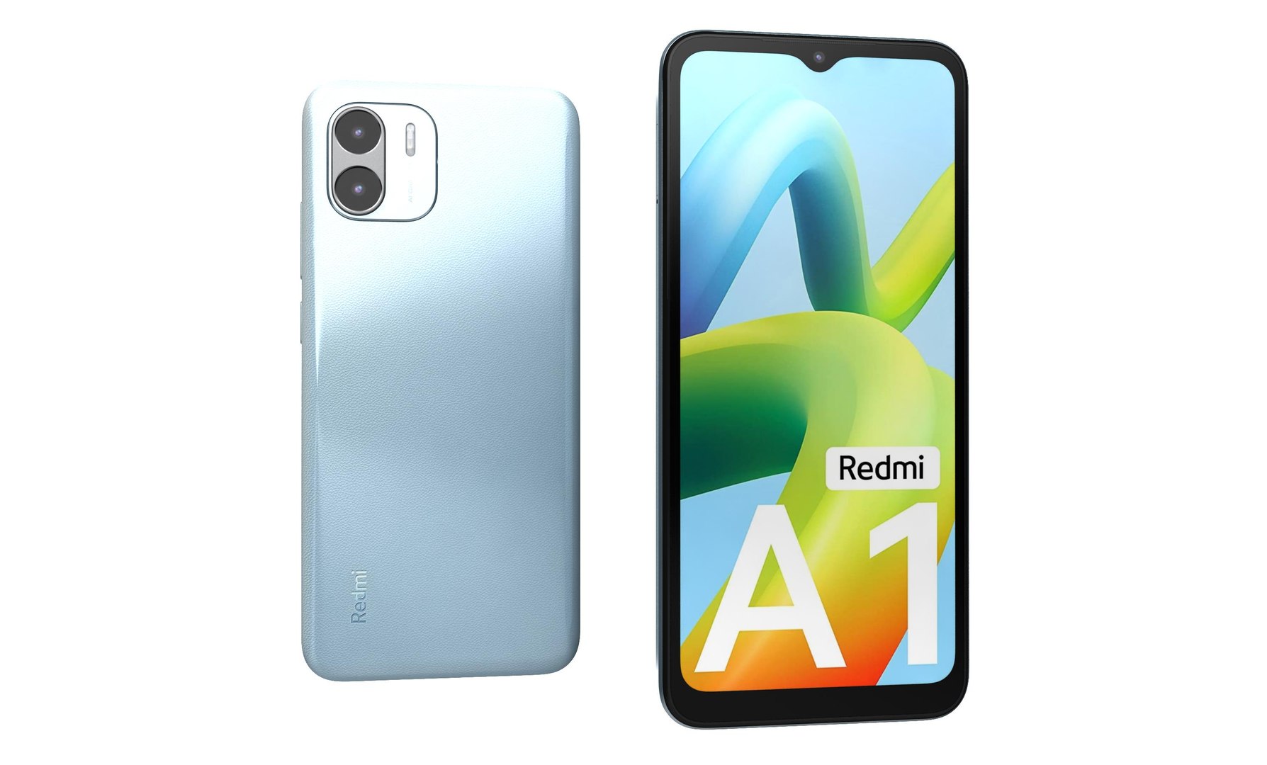 Xiaomi Redmi A1 Blue 3D Model - TurboSquid 1969314