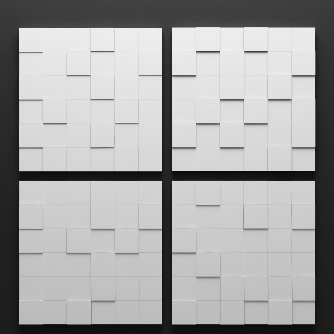 mosaic wood panel set max