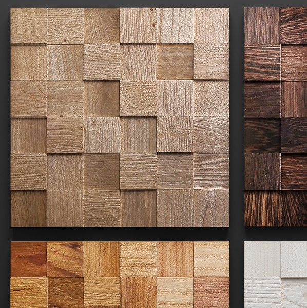 mosaic wood panel set max