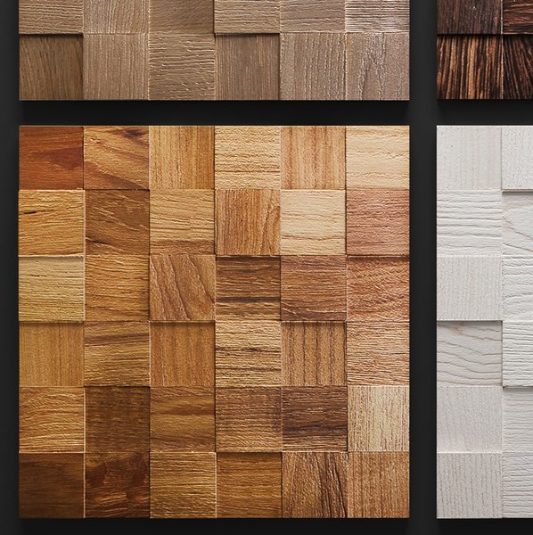 mosaic wood panel set max