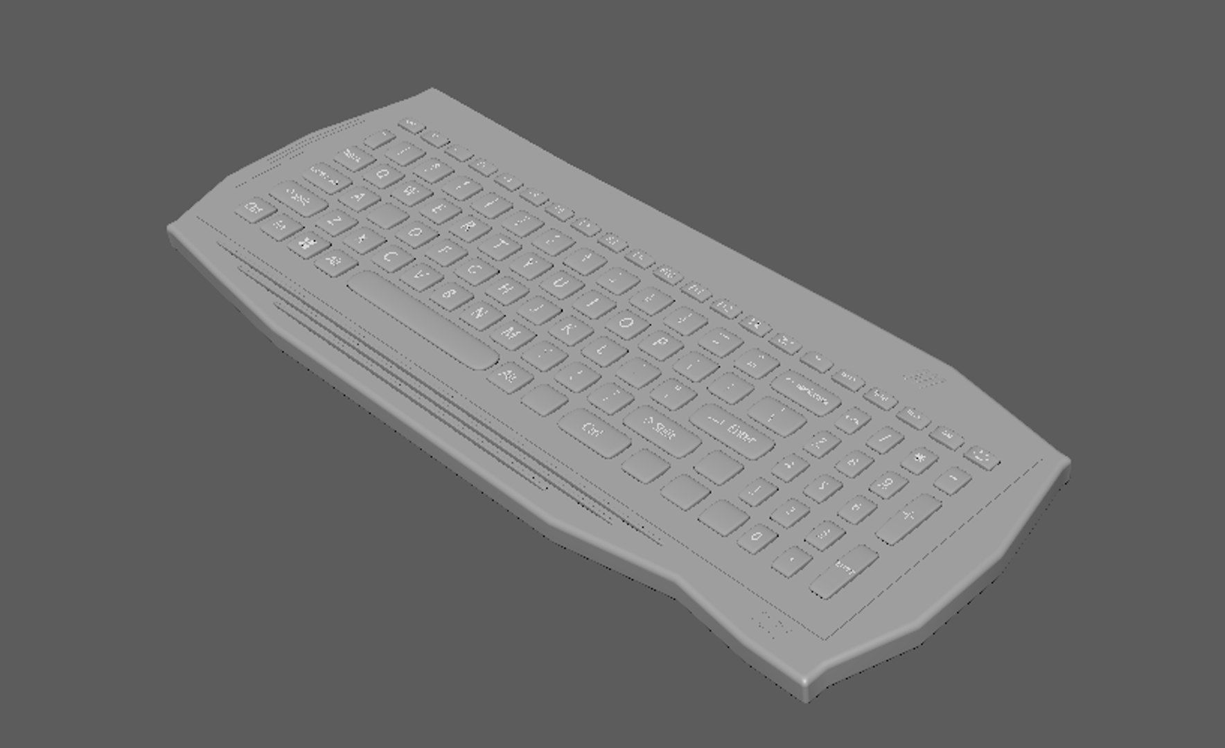 3D Gaming Keyboard - TurboSquid 1507239