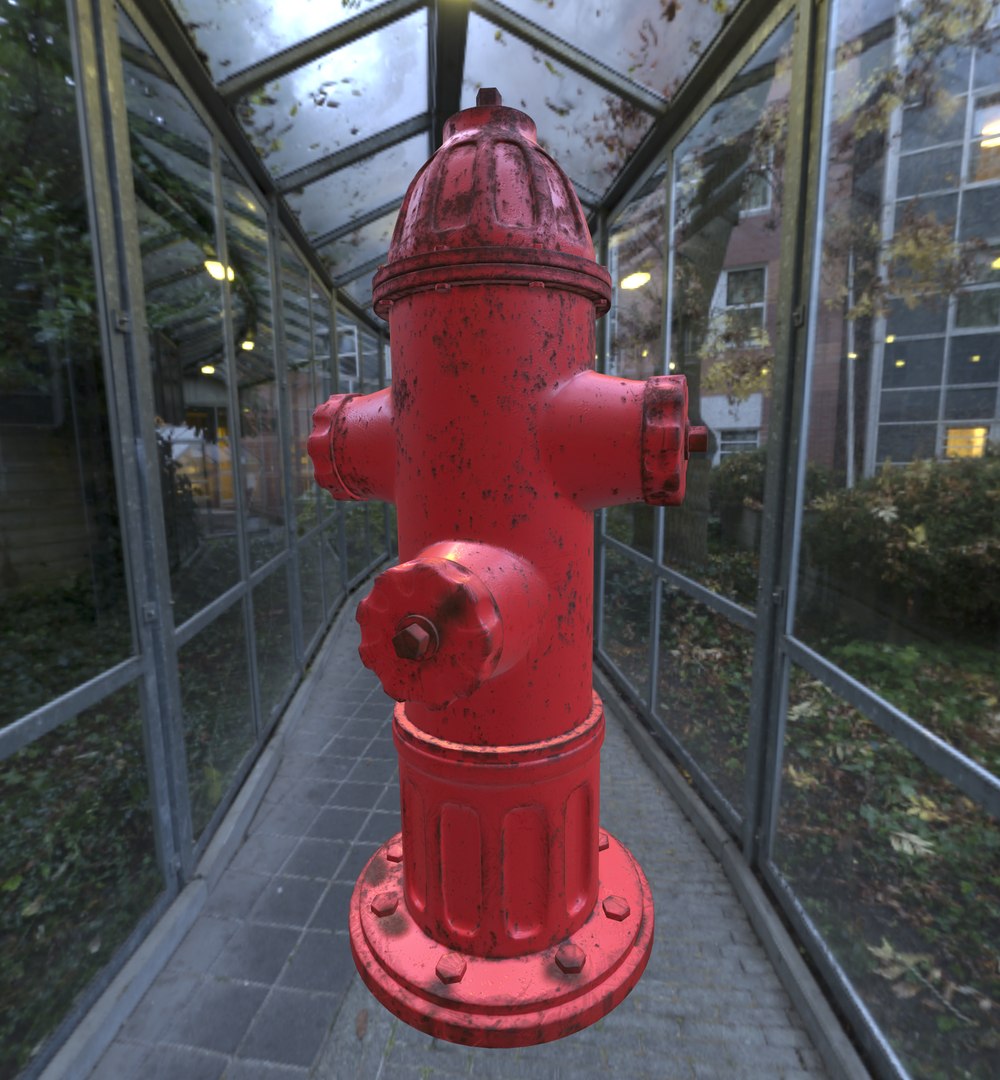 3D model hydrant - TurboSquid 1238502