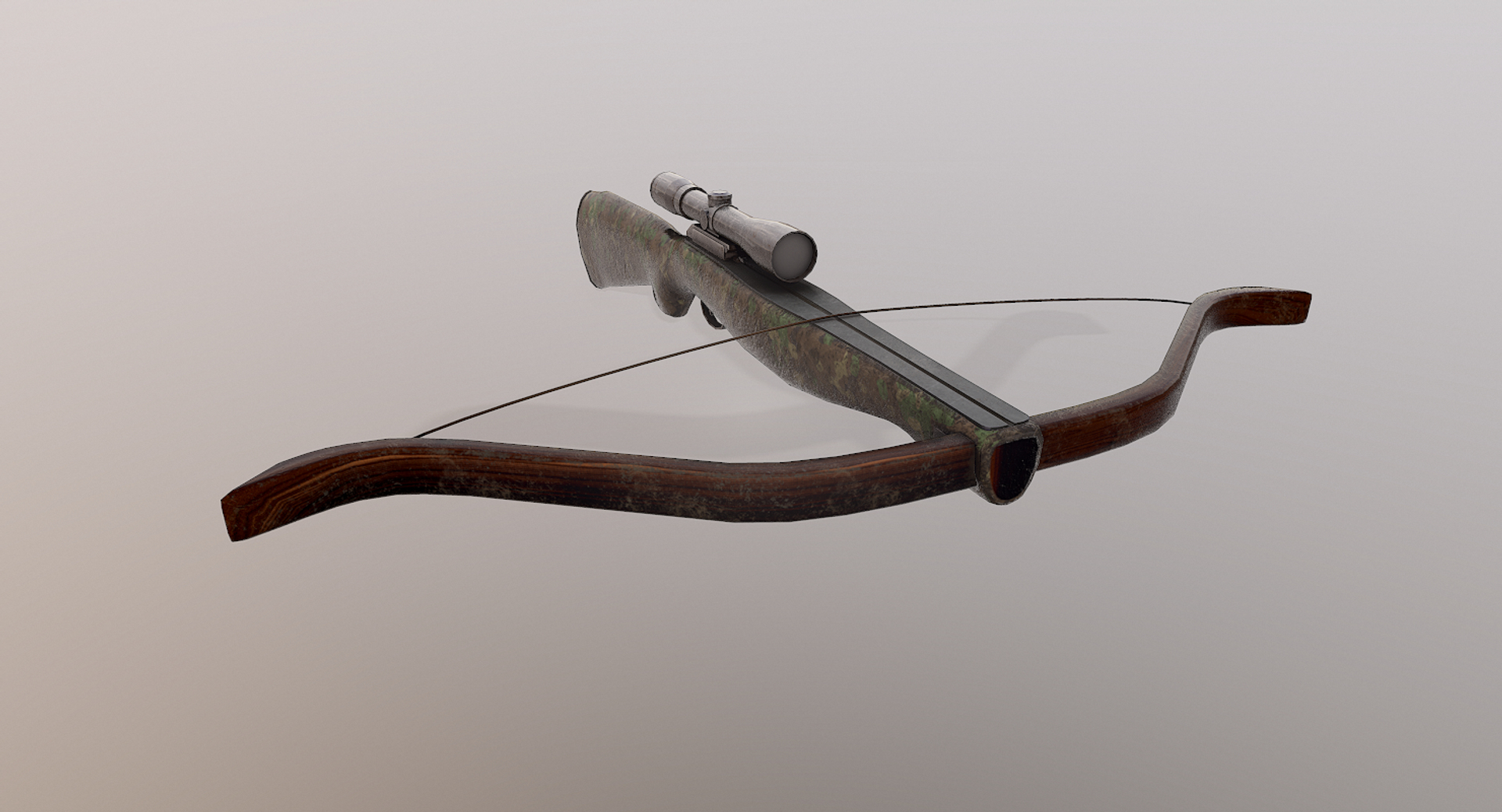 Ready Crossbow 3D Model - TurboSquid 1283868