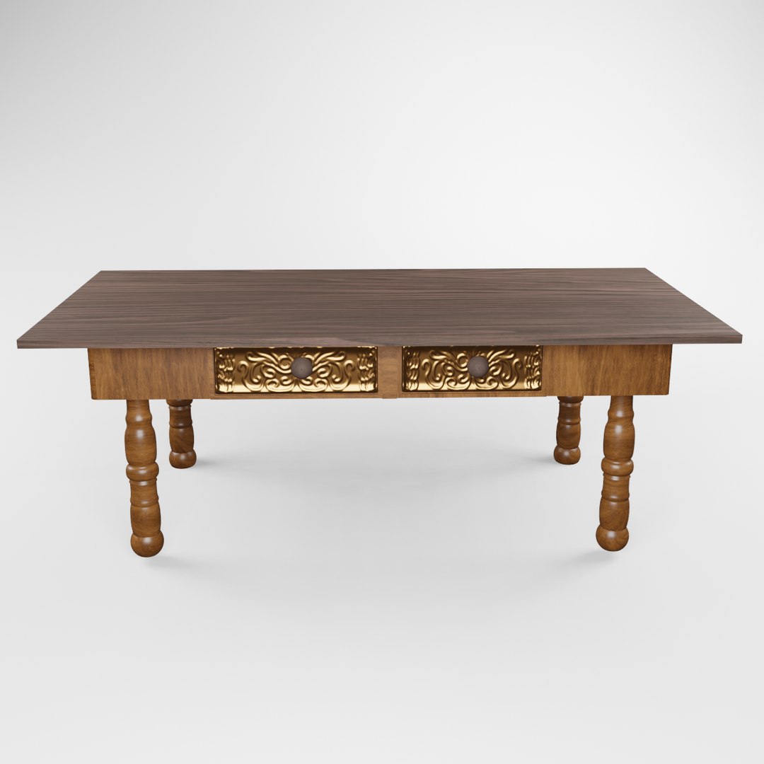 3D Mesa Antigua - TurboSquid 2138379