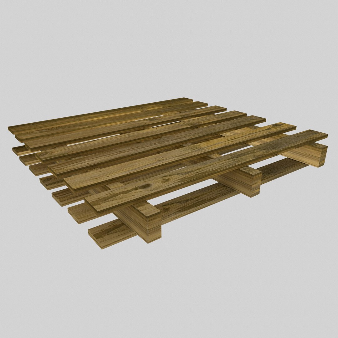 3D Pallet - TurboSquid 1758195