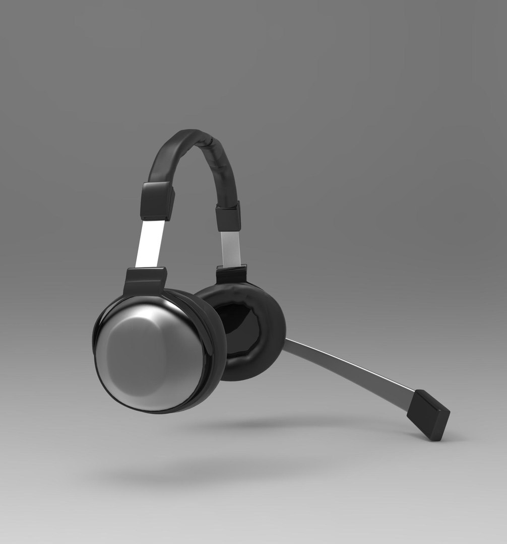 headphone 3d model