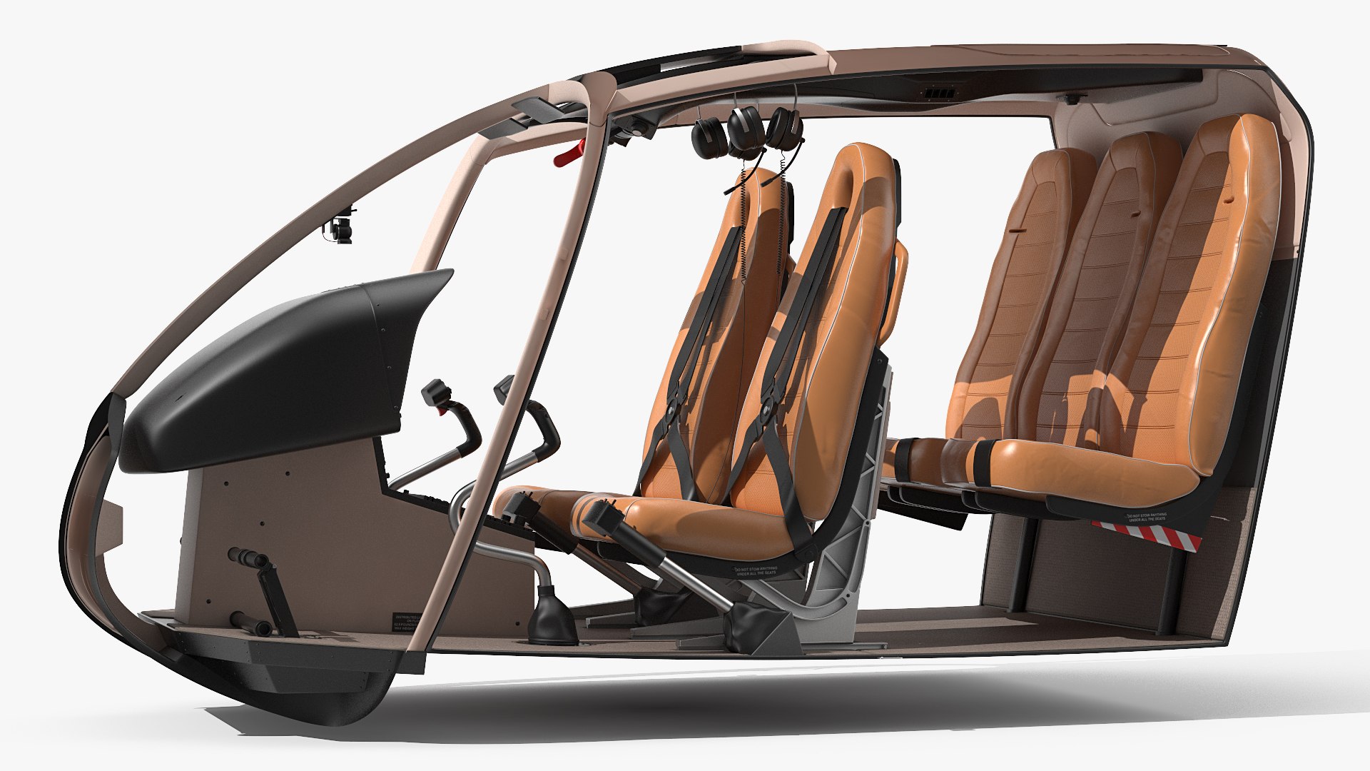 3D Lightweight Helicopter Cockpit Light Model - TurboSquid 1642127