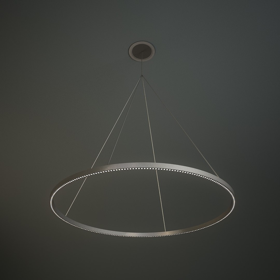 3d modern led lighting model