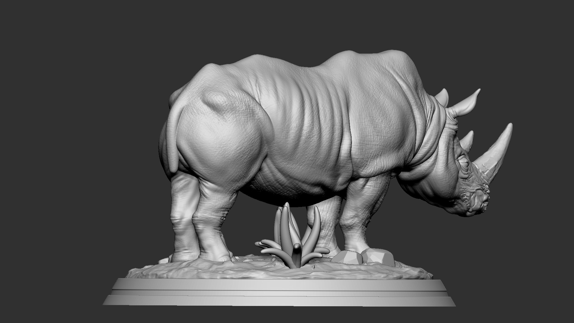 3D Rhino Model - TurboSquid 2012504