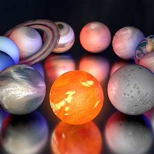 Animated Solar System 3D Models For Download | TurboSquid