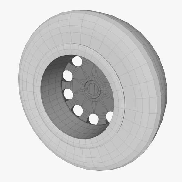 3d wheel new motor rim model