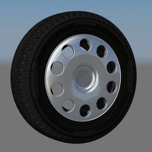 3d wheel new motor rim model