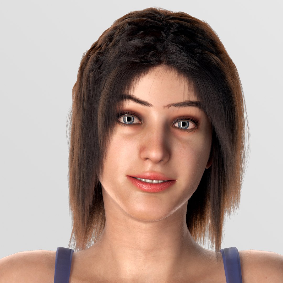 Figure Rigged Biped Character Model - TurboSquid 1619827