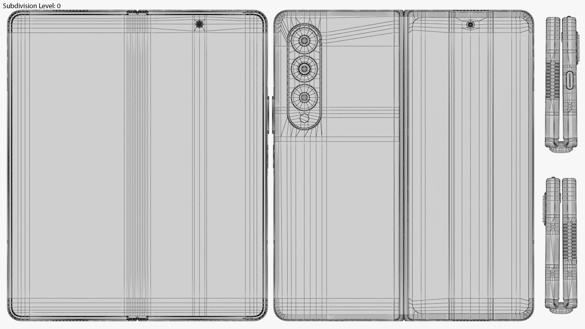 3D Samsung Galaxy Z Fold 4 Beige Animated - TurboSquid 1941049