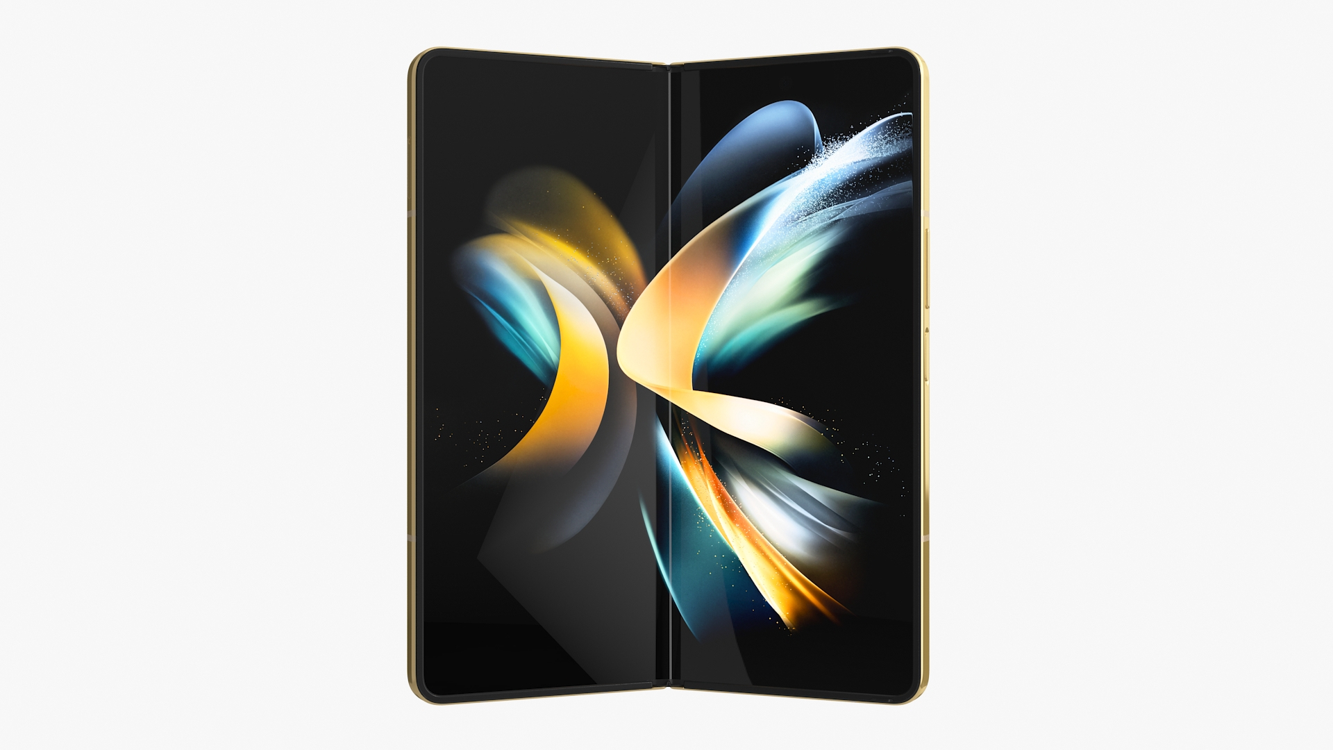 3D Samsung Galaxy Z Fold 4 Beige Animated - TurboSquid 1941049