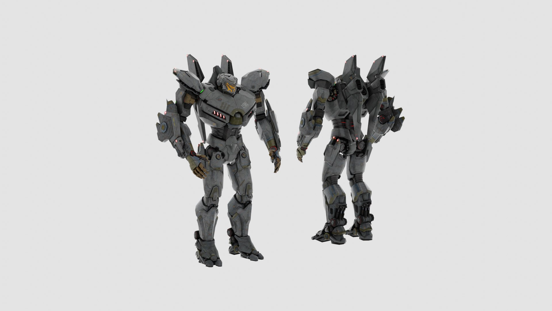 Striker Eureka 3D Model - TurboSquid 2072465