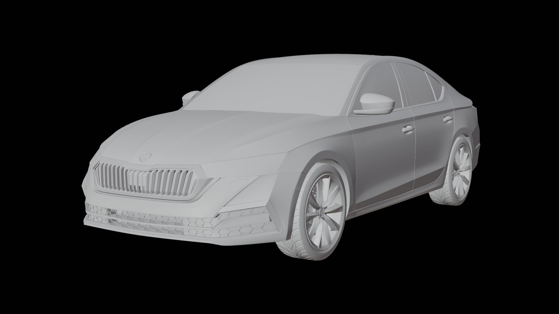 Skoda Octavia Car 3D Model 3D Model - TurboSquid 2276997