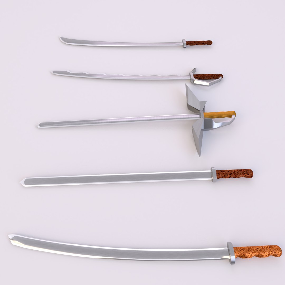 Swords model - TurboSquid 1240915
