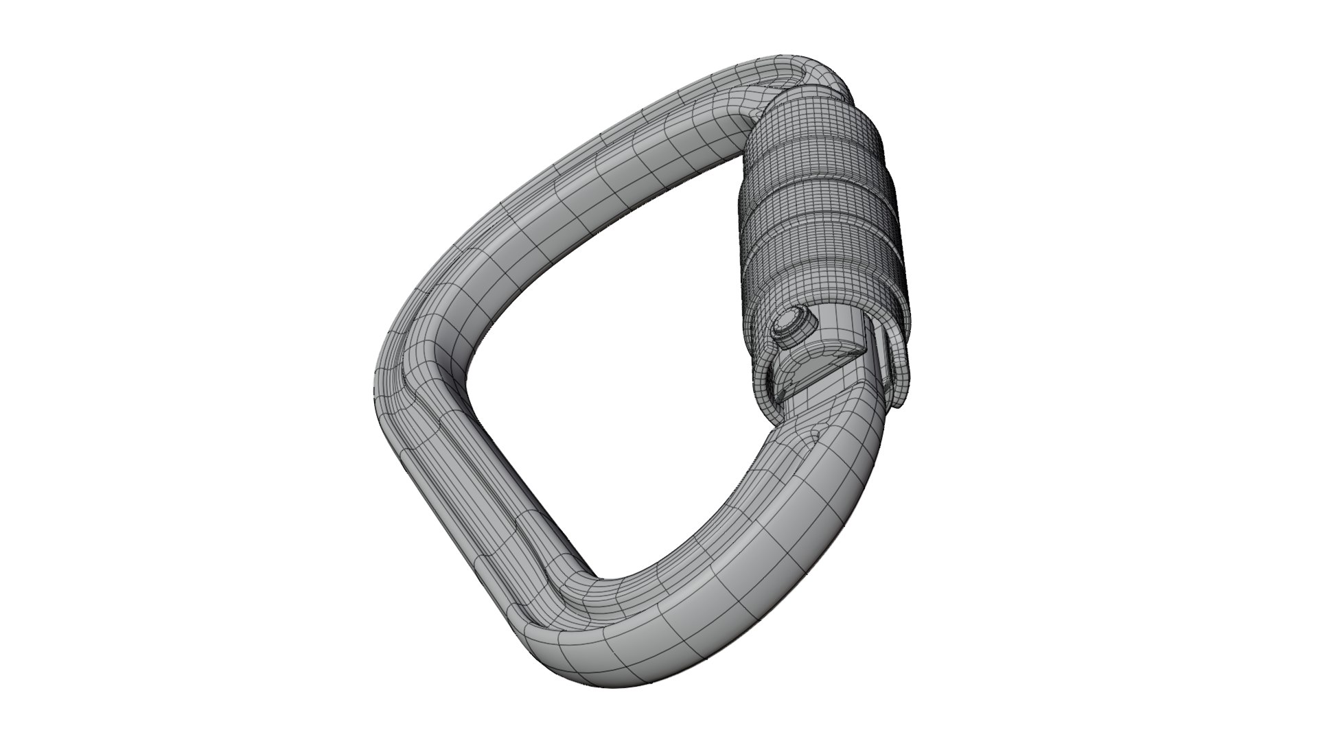 Carabiner 03 D 3D Model - TurboSquid 2289412