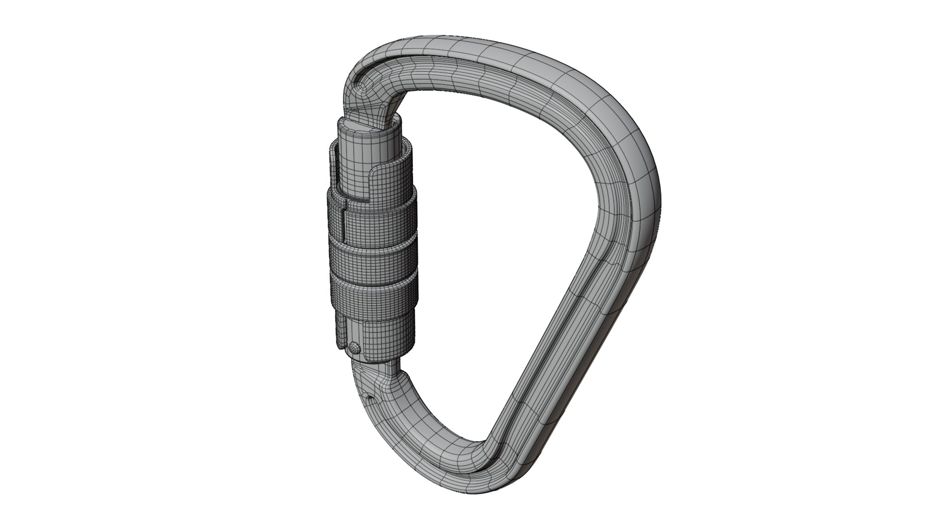 Carabiner 03 D 3D Model - TurboSquid 2289412