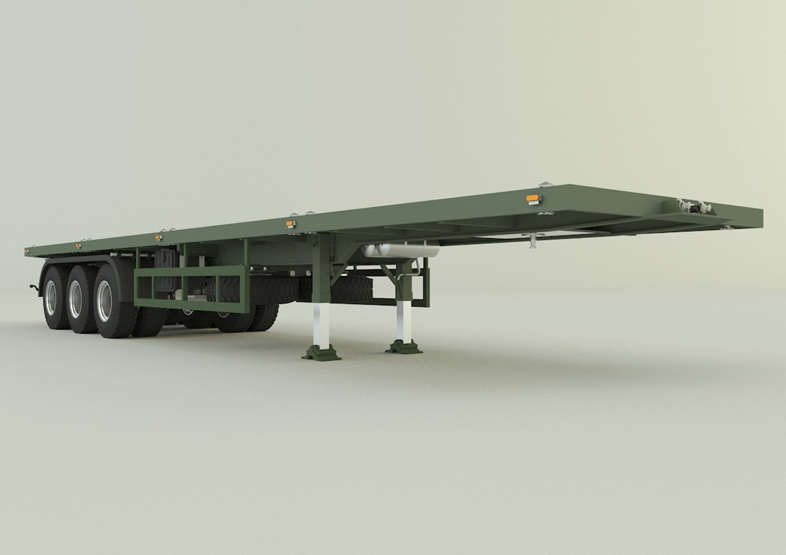 Military Trailer 3D Model 3D Model - TurboSquid 2067294