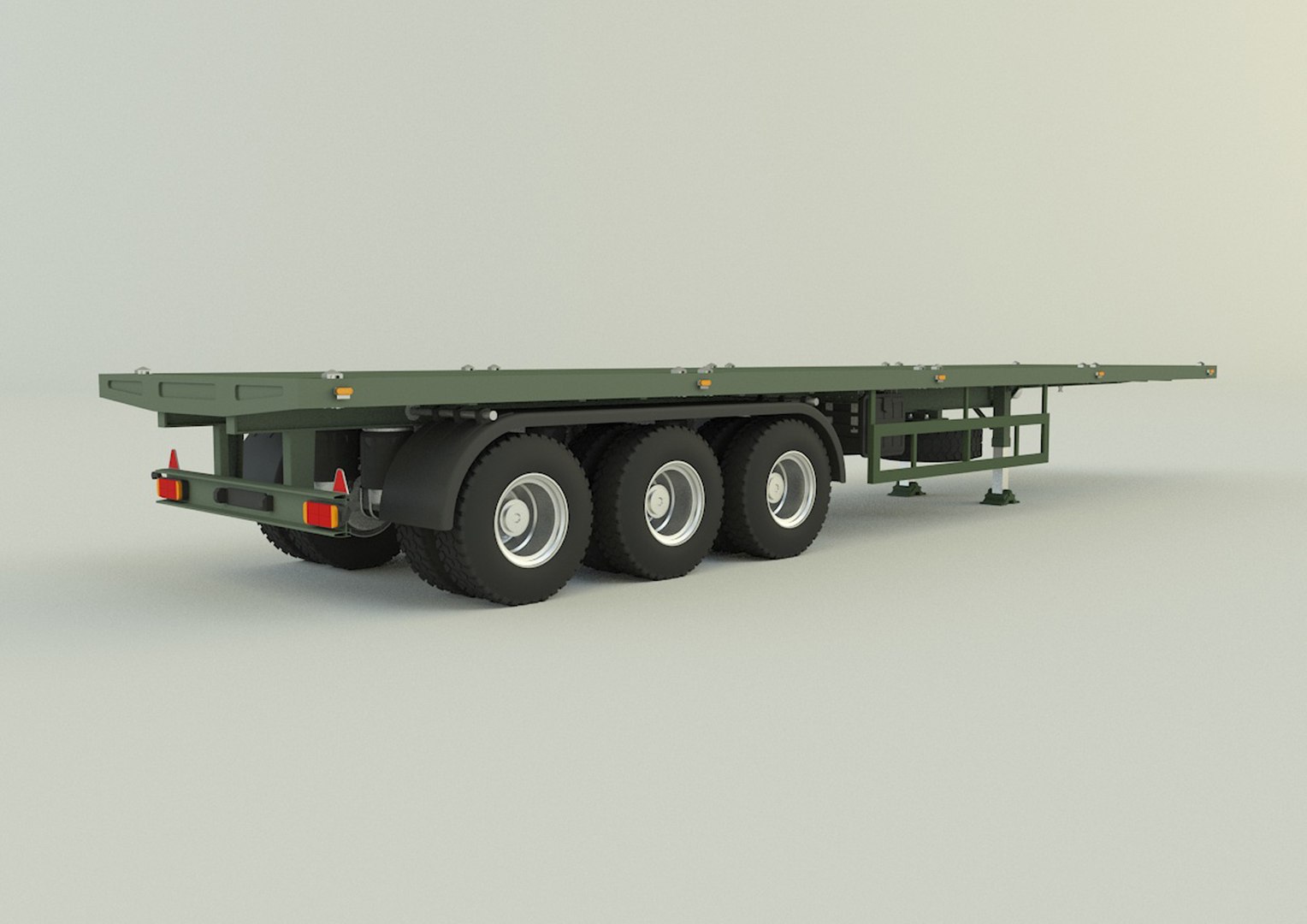 Military Trailer 3D Model 3D Model - TurboSquid 2067294