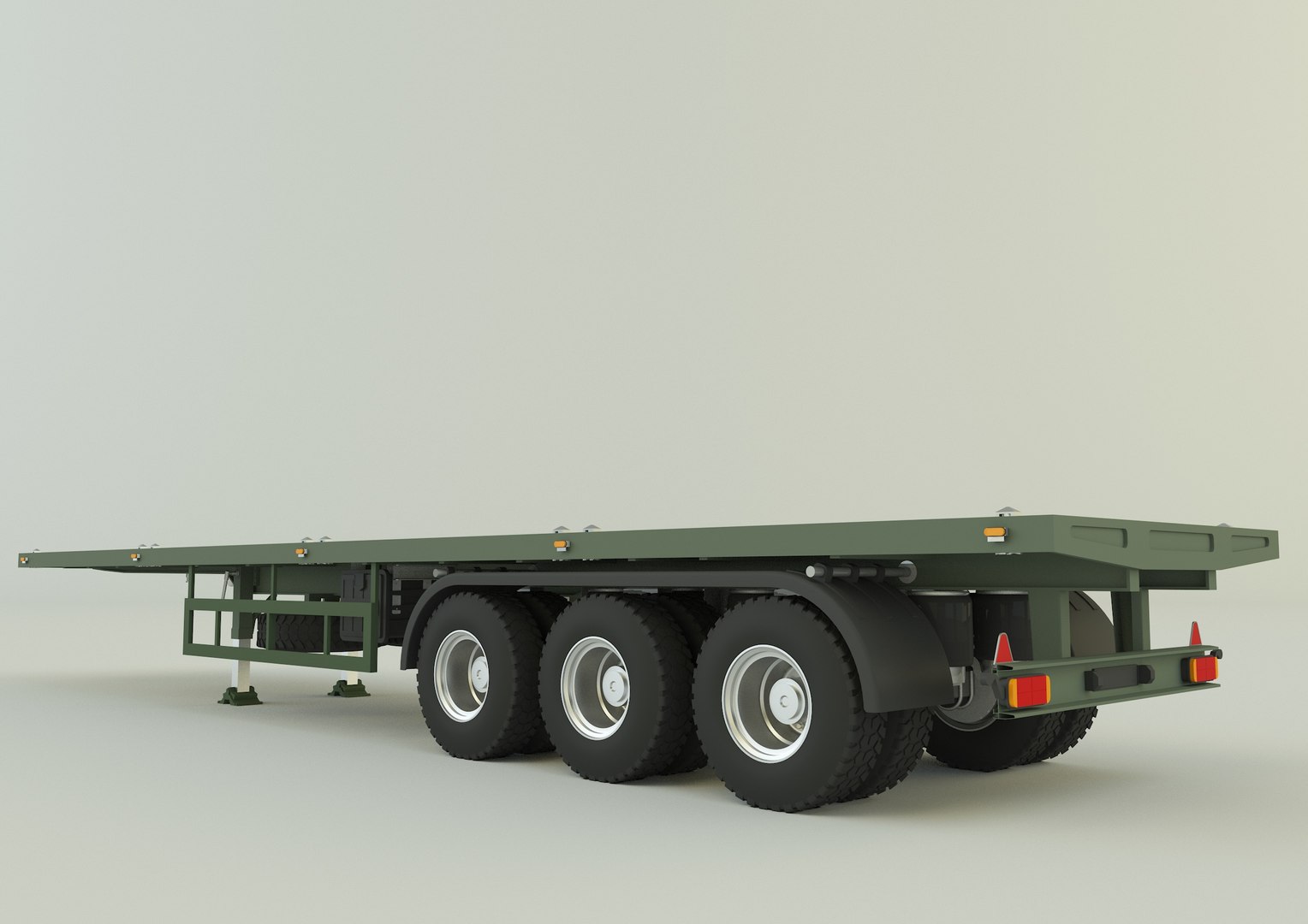 Military Trailer 3D Model 3D Model - TurboSquid 2067294