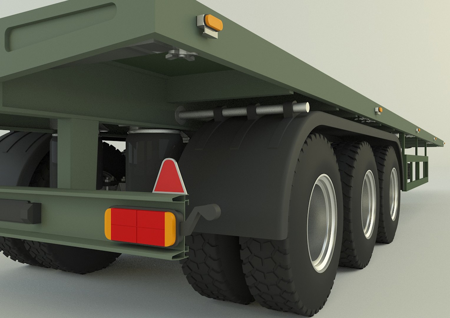 Military Trailer 3D Model 3D Model - TurboSquid 2067294