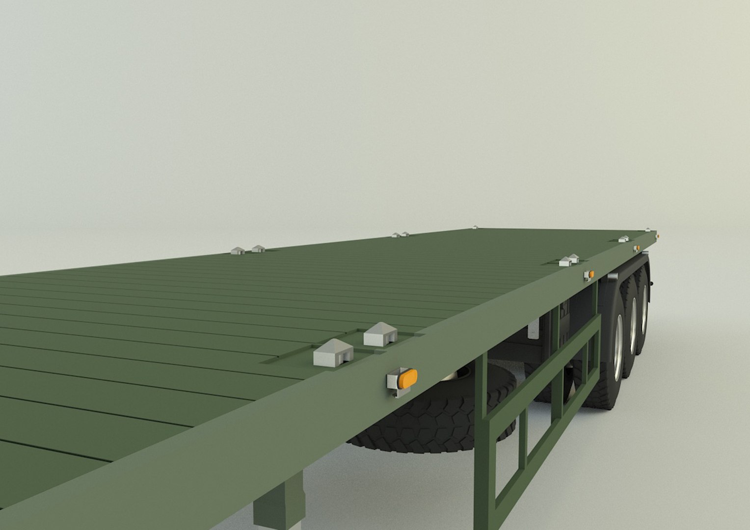 Military Trailer 3D Model 3D Model - TurboSquid 2067294