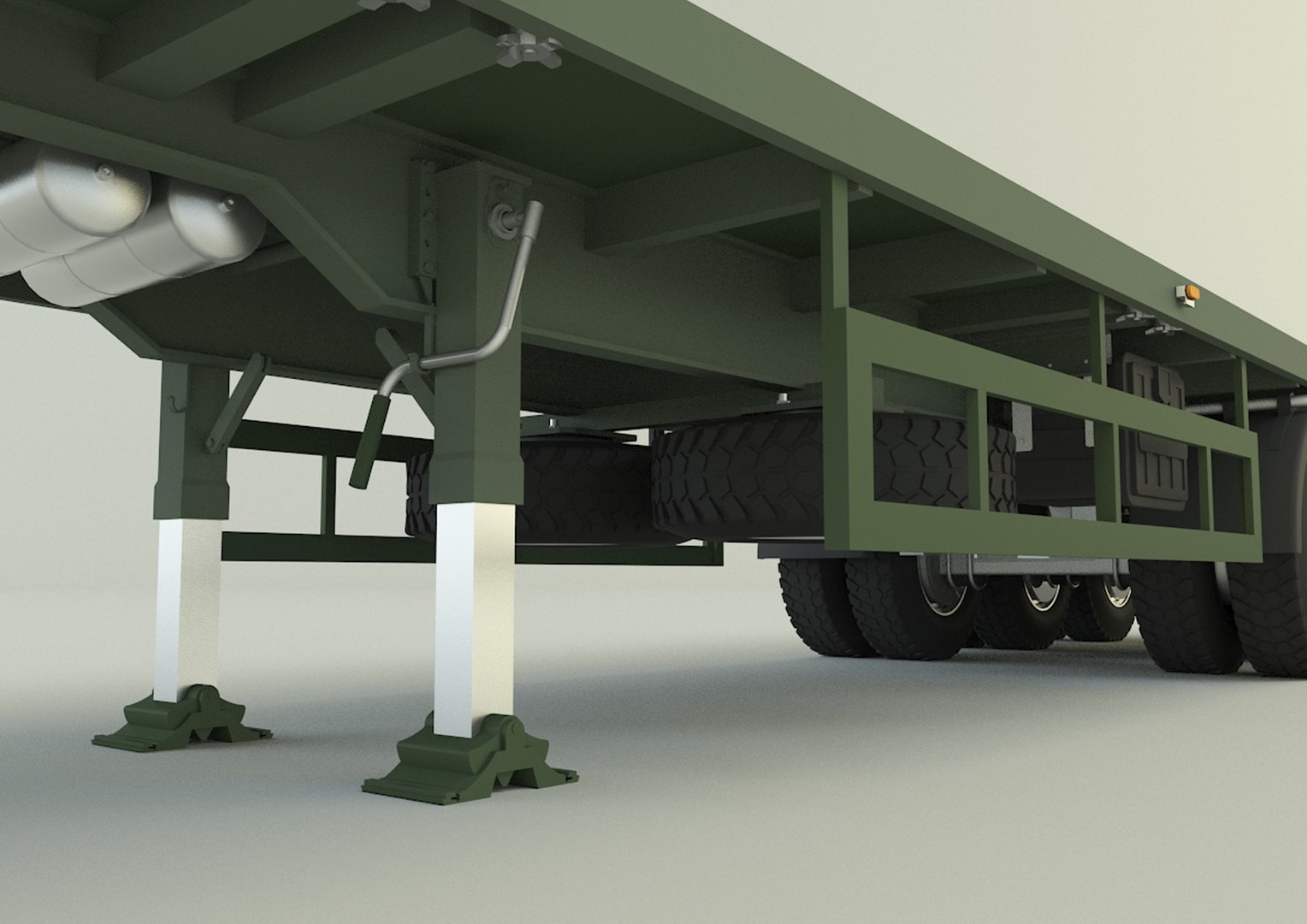 Military Trailer 3D Model 3D Model - TurboSquid 2067294