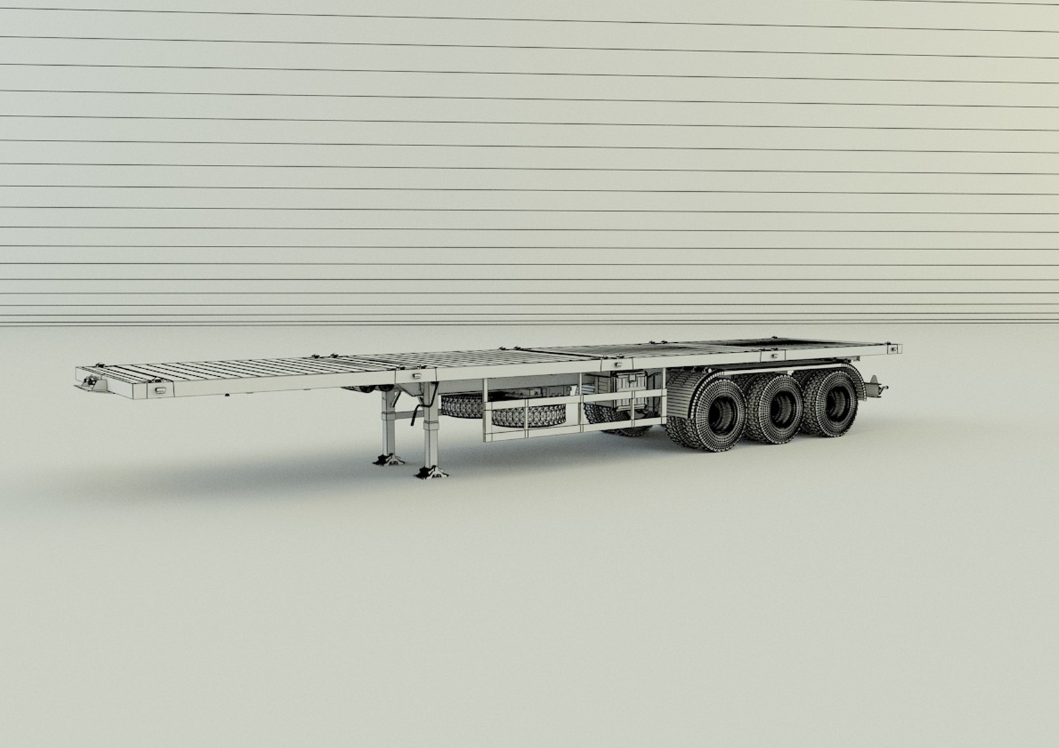 Military Trailer 3D Model 3D Model - TurboSquid 2067294