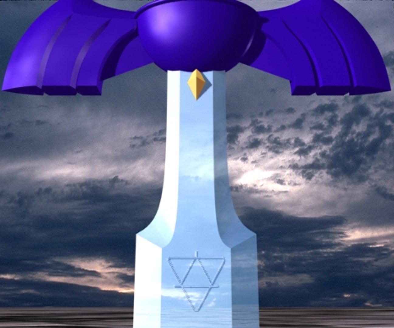 Master Sword 3d Model