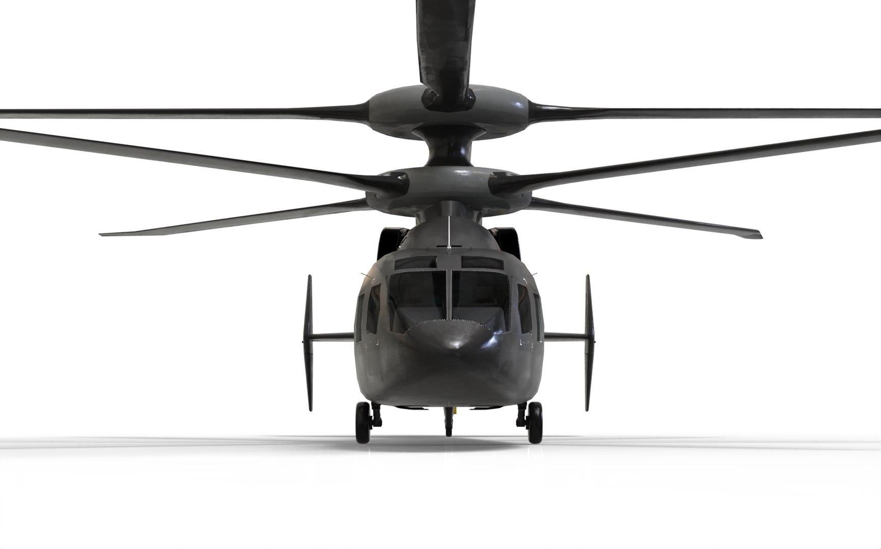 3D Sikorsky Boeing SB 1 Defiant Helicopter Model - TurboSquid 1871371