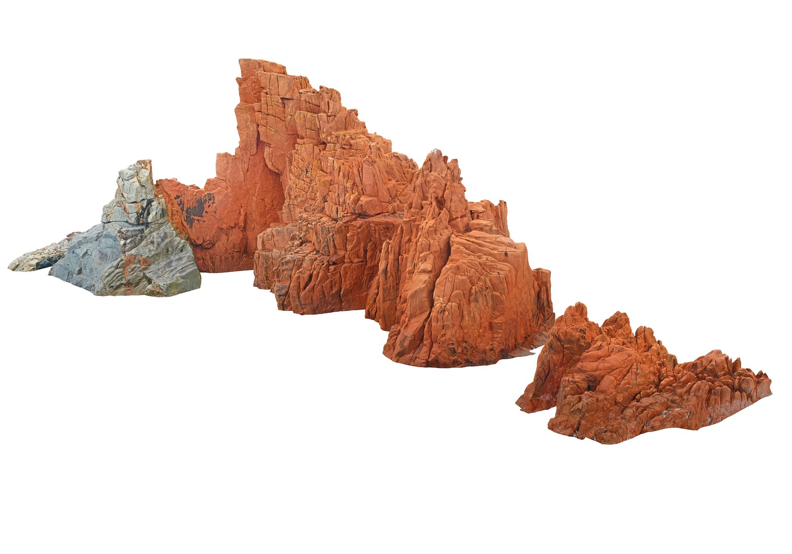 RED LAVA CLIFF 3D Model - TurboSquid 1876353